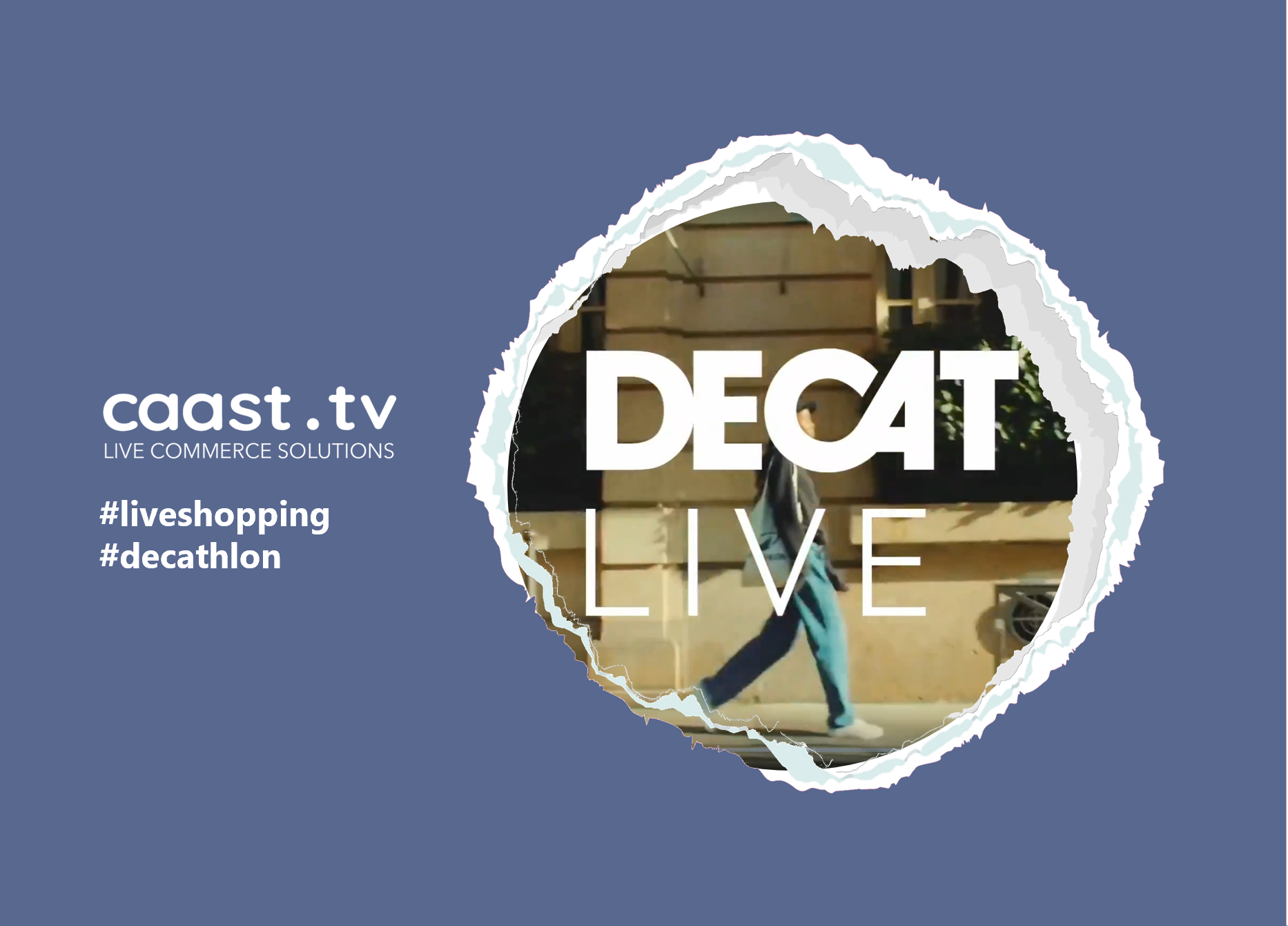 Decathlon fait confiance à Caast pour son live commerce. - Presse & Cie