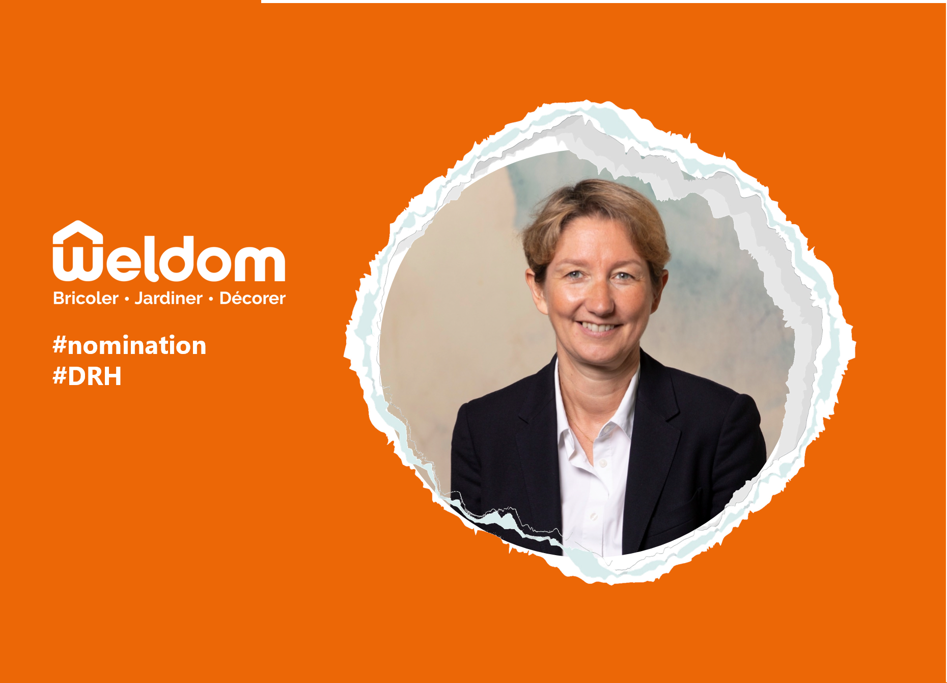 Amélie Fray est nommée Directrice des Ressources Humaines de Weldom - Presse & Cie